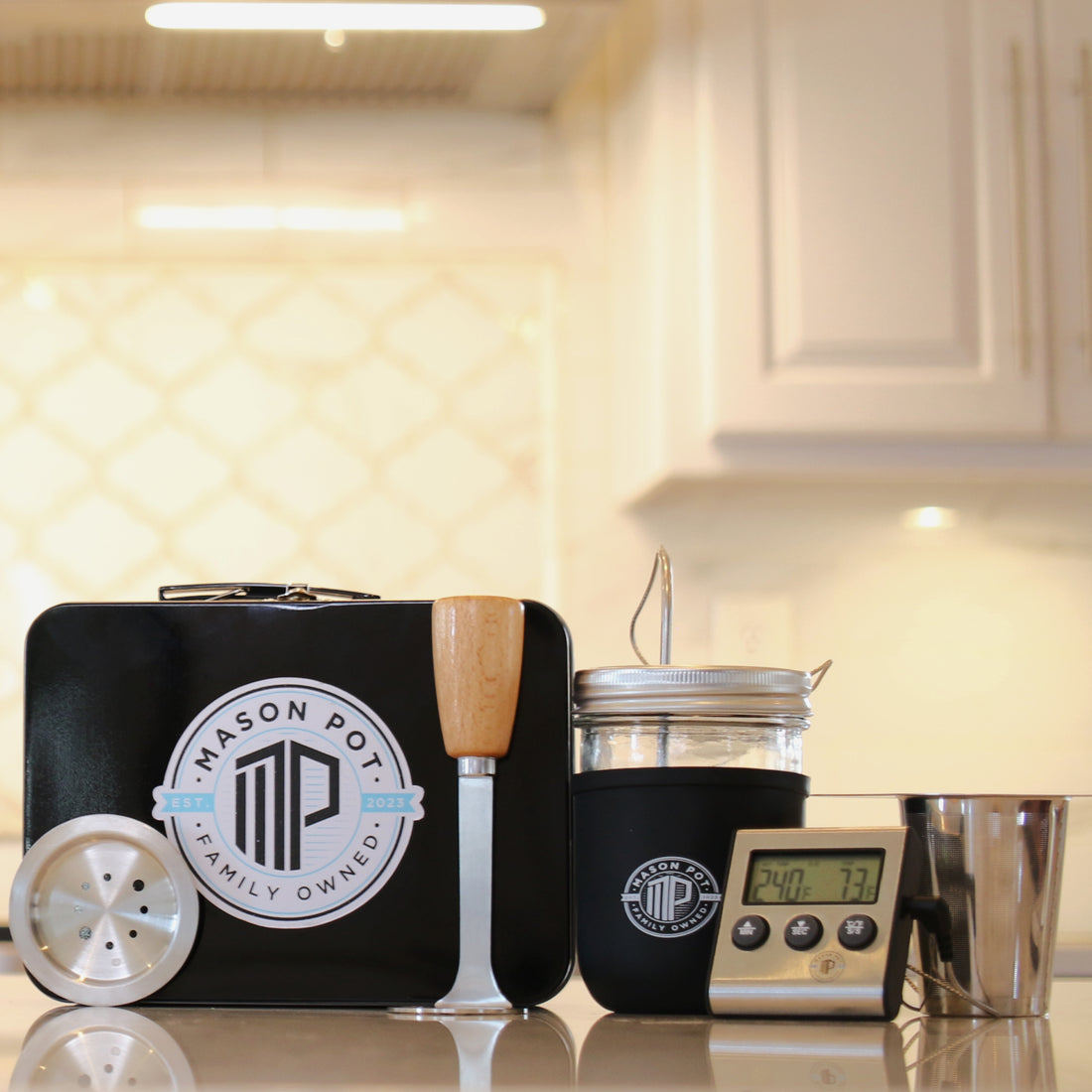 Mason Pot Herbal Decarboxylator & Infuser Kit